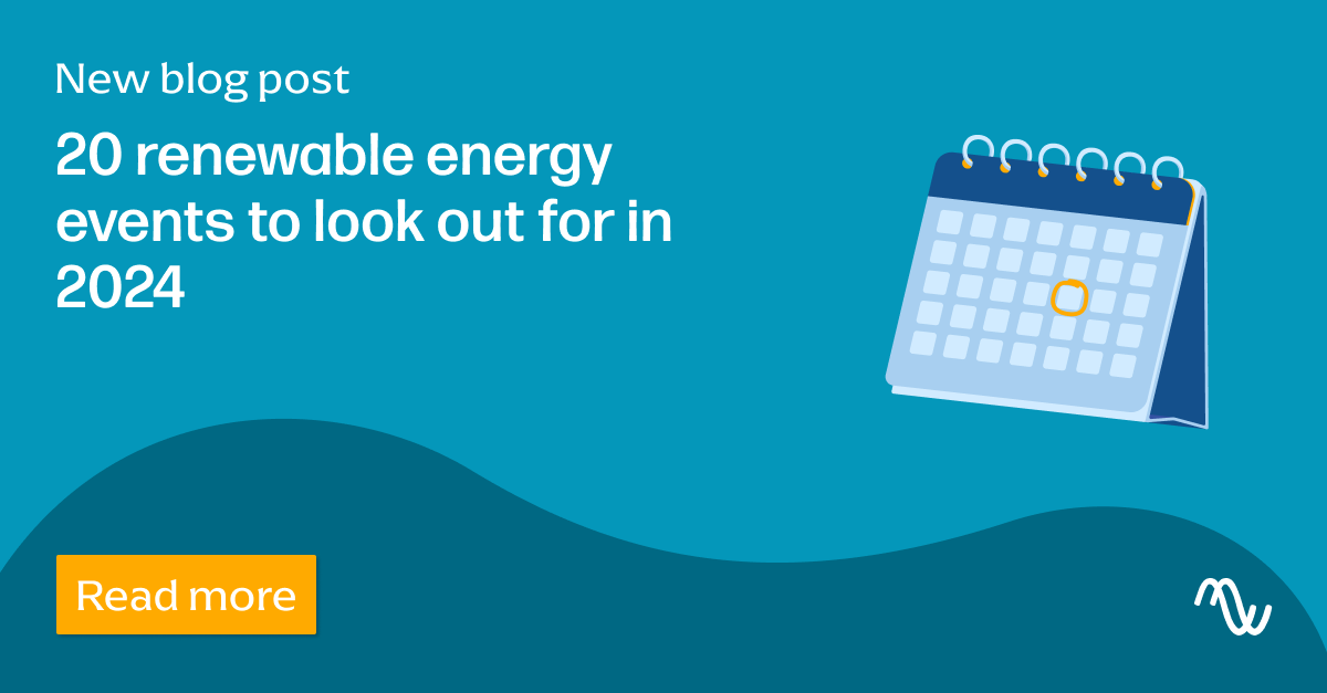 20 renewable energy events to look out for in 2024 — RatedPower