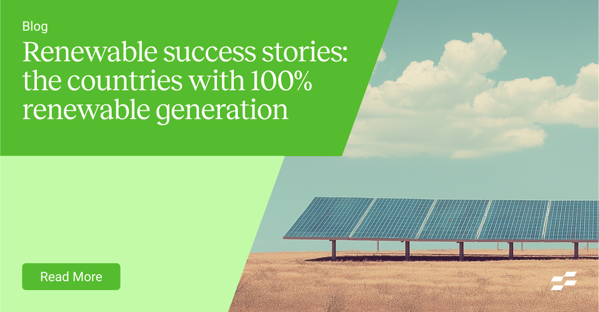 Renewable success stories: the countries with 100% renewable generation ...