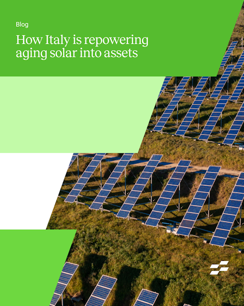 How Italy is repowering aging solar into assets — RatedPower