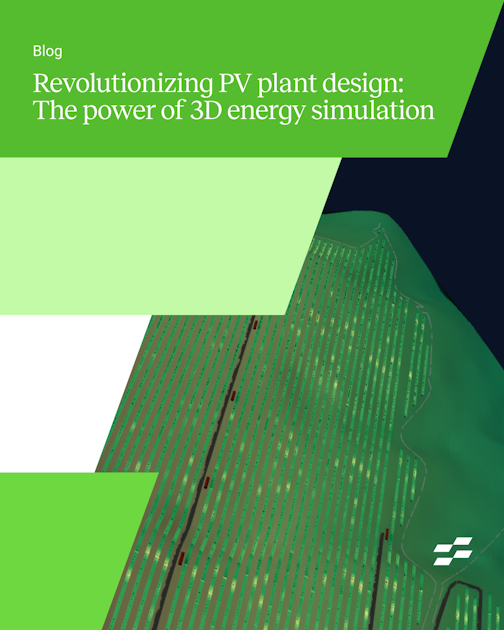 Revolutionizing PV plant design: The power of 3D energy simulation ...
